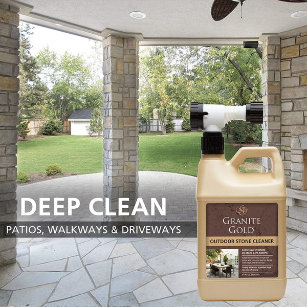 Outdoor Stone Cleaner - 64oz | Granite Gold®